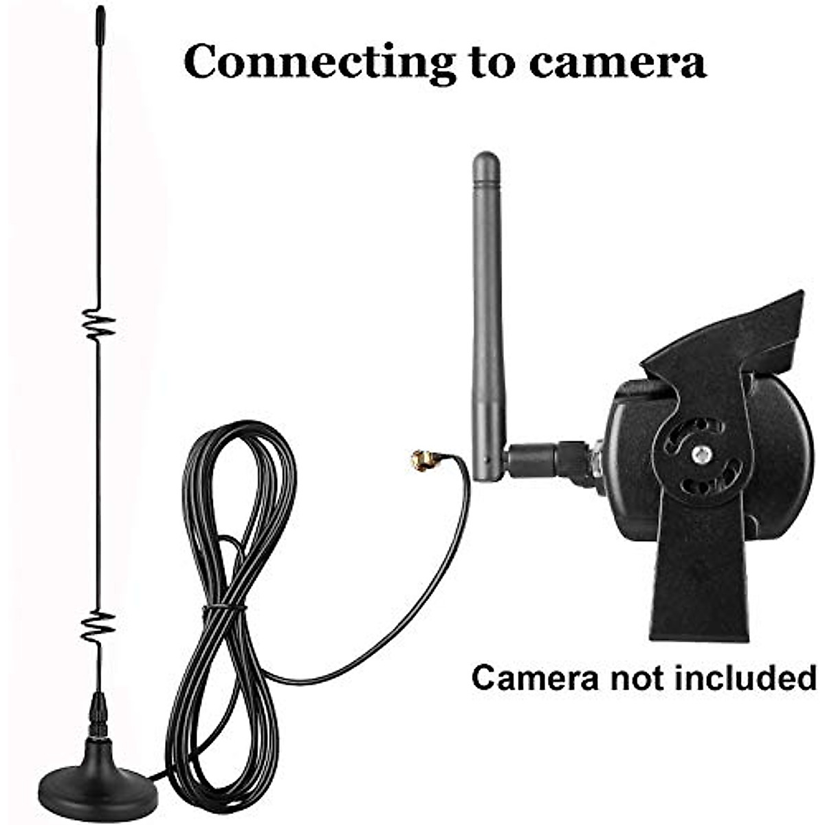 DoHonest Longer/Stronger 7db Power Cable with 13.5ft Extension Cable for Backup Camera and Monitor System-D13