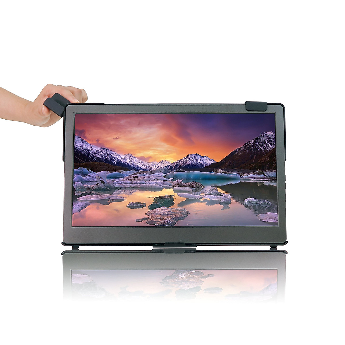 GeChic 1305H 13.3 inch FHD 1080p Portable Monitor with HDMI, Ultra Slim, Light Weight, Horizontal & Vertical Display Connect, Audio Jack