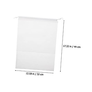 Shoe Bags 40 pcs Pouch Window White Transparent Closure Aging Proof Saving Storage Pouches Large Non- Portable- Women Fabric Woven Shoe Bag Clothes Ing Travel for Back Portable