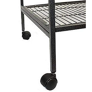 Durable All-Metal Mansion Cage for Chinchillas, Rats, Ferrets, Degus (2-Level)