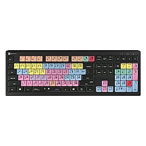 LogicKeyboard compatible with Avid Pro Tools 2018 PC Backlit Astra - LKBU-PT-APBH