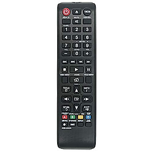 AH59-02424A Replace Remote Control fit for Samsung Blu-Ray Home Theater System HT-E350 HT-E355 HT-E350K HT-E353K HT-E353HK HT-E355K HT-E330K HT-E330