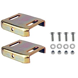 LAWN & GARDEN AMC Set of 2 Skids Compatible with 1740718HMA, 1740718AYP, 780061MA, 301380E717, 301380E701, 301380E701MA Height Adjusting Skid, Includes Mounting Hardware