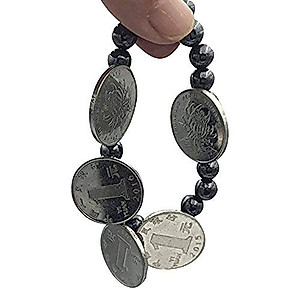 2 Pack Magnetic Therapy Anklets +2 Bracelets for Woman