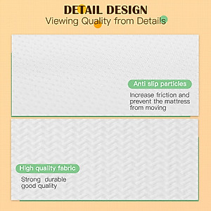 PayLessHere 8 inch Memory Foam Mattress Cooling Gel Green Tea Infused Mattress,CertiPUR-US Certified,Breathable Bed Mattress for Cooler Sleep Supportive & Pressure Relief,White King