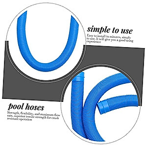 Yardenfun Pool Hose Swimming Pools Interior Accessories Outdoor Hose Pool Water Change Hose Replacement Hose for Above Ground Pools Garden Water Hose Pool Pump Hose Hose Accessory Pump Hose