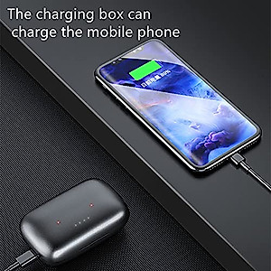 WPOW Open Ear Headphones,Sport Earbuds,Sport Headphones,Open Earbuds,Wireless Earbuds Mini for Cycling Driving, Open earplugs, Running Earbuds