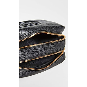 Tory Burch Women's Perry Bombe Mini Bag, Black, One Size