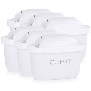 Brita Maxtra + -6 Filters Spare Parts Compatible with Water Jugs 6 Months filtrada-6 Cartridges, White, Plus