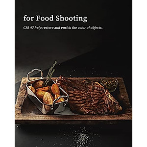 MUZAGATA LED Light Wand Photography 1200 Lux, 2500K-9900K RGB Tube Light CRI＞95, Handheld Photography Light Bar Built in 5200mAh Battery with OLED Display, Light Painting Photography Tools