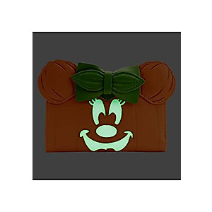Minnie Mouse Glow in the Dark Pumpkin Flap Wallet