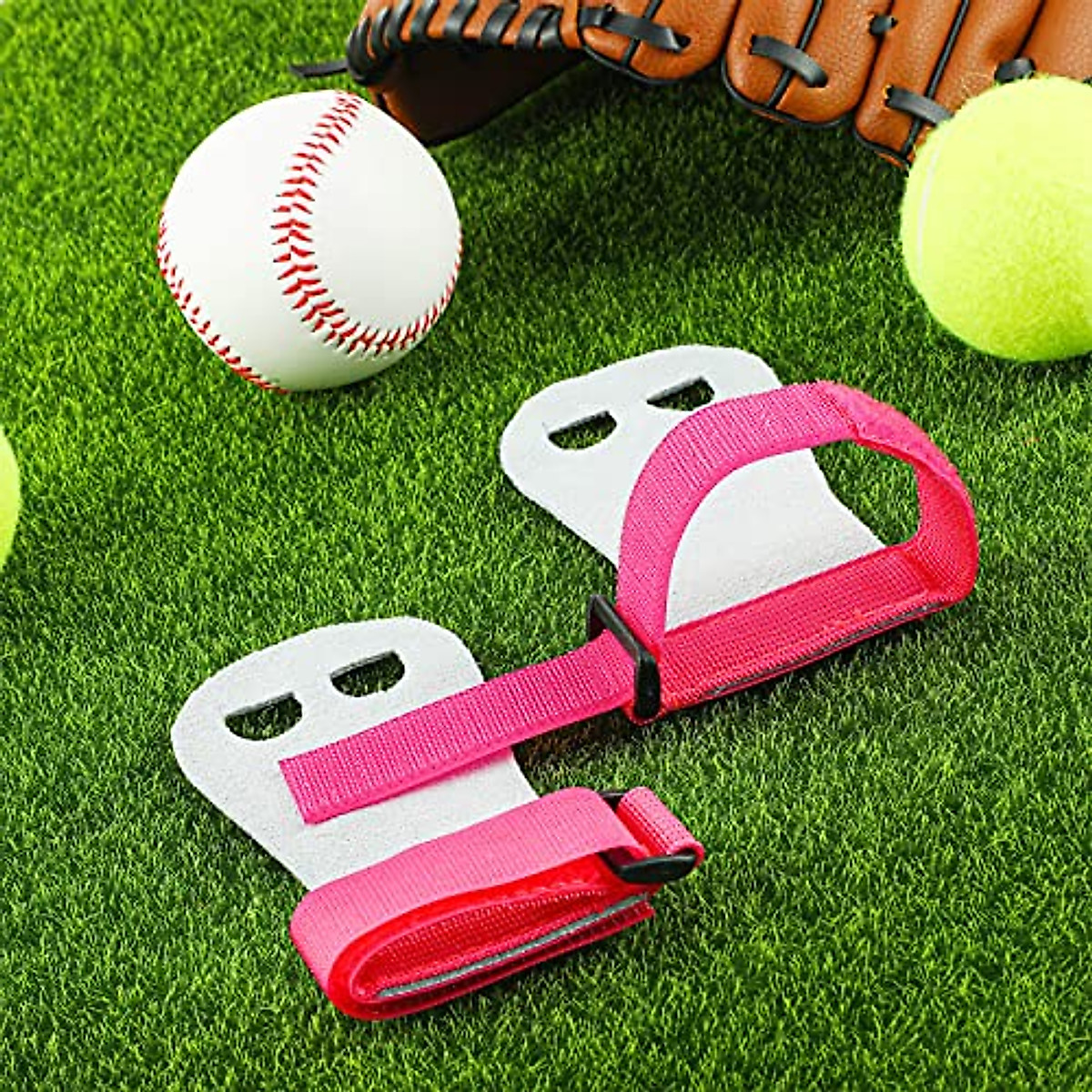 2 Gymnastics Grips Wristbands Sets for Kids Youth, Palm Protection and Wrist Support Sports Accessories for Workout Exercise (Pink, Black, White)