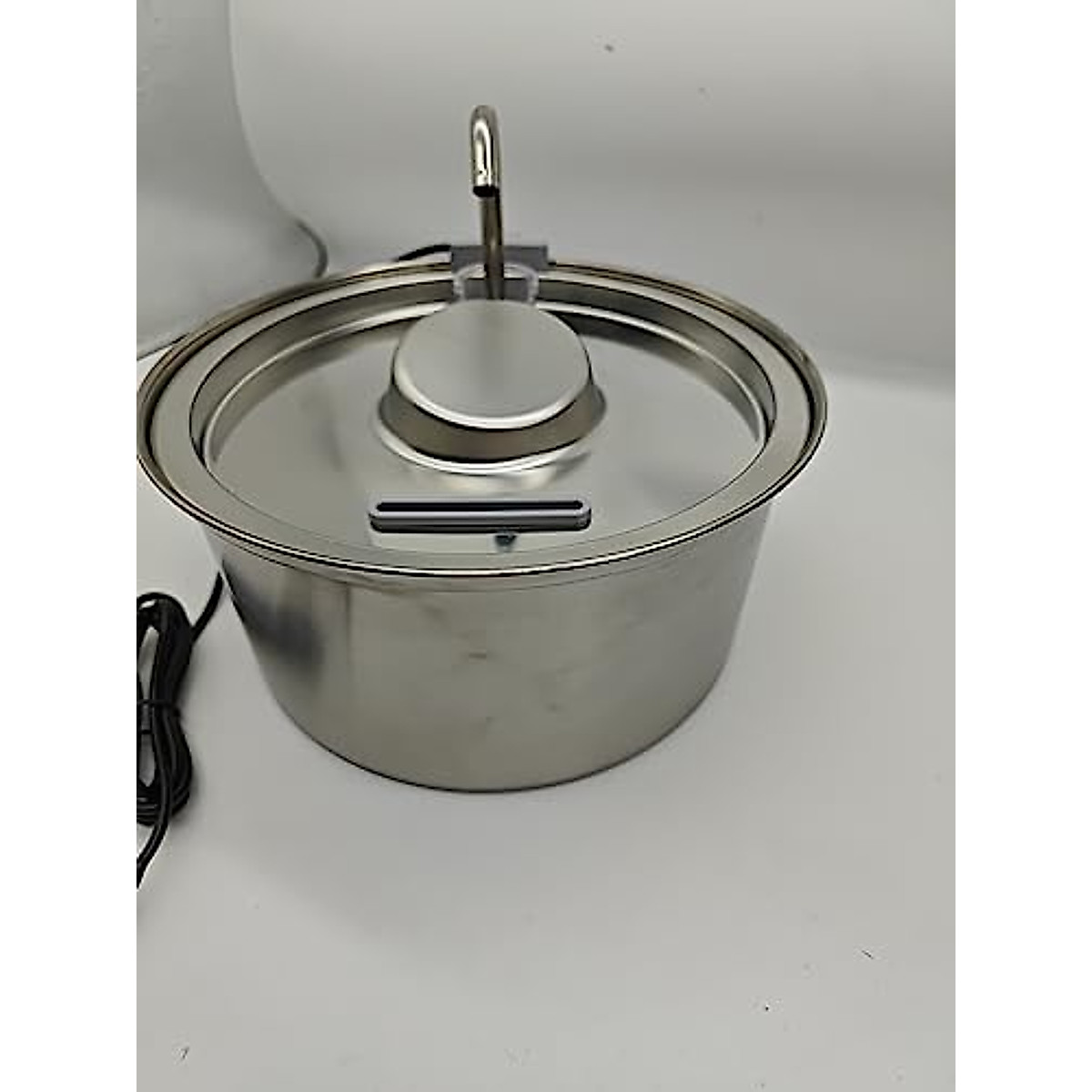 KOOGMOON Cat Water Fountain Stainless Steel, 108oz/3.2L Automatic Cat Fountain, Multi-Filtration, Easy to Clean, Ultra Silent Dog Water Dispenser for Cats, Dogs and Other Pets