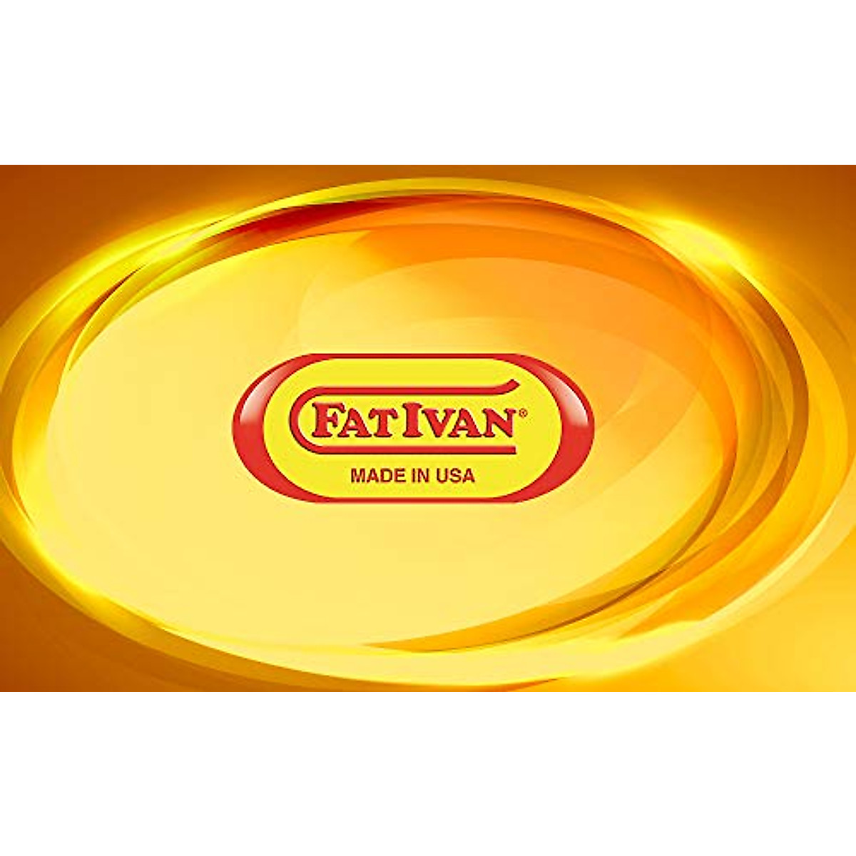 The Original Fat Ivan Fold Up Doorstop Wedge with Magnet - Yellow (2 Pack)