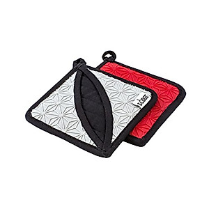 Lodge Manufacturing Company trivet/potholder, 1 Count, Red/Black