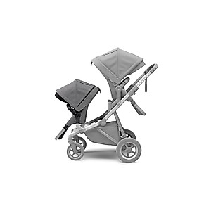 Thule Sleek Sibling Seat, Grey Melange , 10" x 32.7" x17.1"