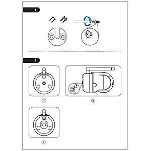 HelloBaby Baby Monitor with Remote Pan-Tilt-Zoom Camera and 3.2'' LCD Screen, Infrared Night Vision (Black)