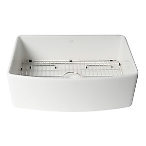 ALFI brand ABFC3020-W Kitchen Sink, White
