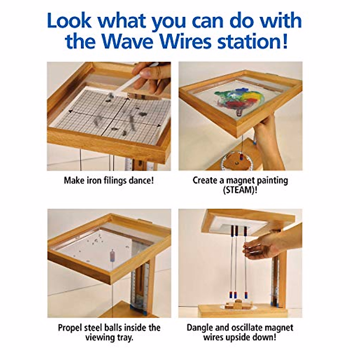 Dowling 731111 Magnets Kinetic Magnetics Wave Wires Magnet Station