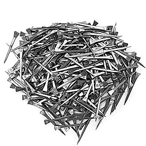 KUIDAMOS 250PCS Horseshoe Nails, Horseshoes Equipment Equestrian Sport Equipment Horse Training Supplies Tool 2.1 Inch E6 Hoof Nails for Horse Race