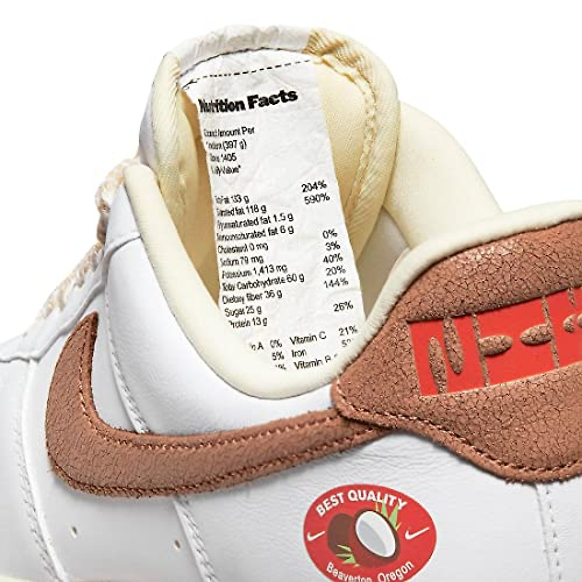 Nike Women's Air Force 1 '07 LX Coconut SZ 9