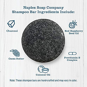 Naples Soap Company, 50-75 Use, Solid Shampoo Bar, Gentle, Eco-Friendly Haircare Helps Ensure Nourished and Healthy Hair, All Hair Types, Karma, 1.75 oz.