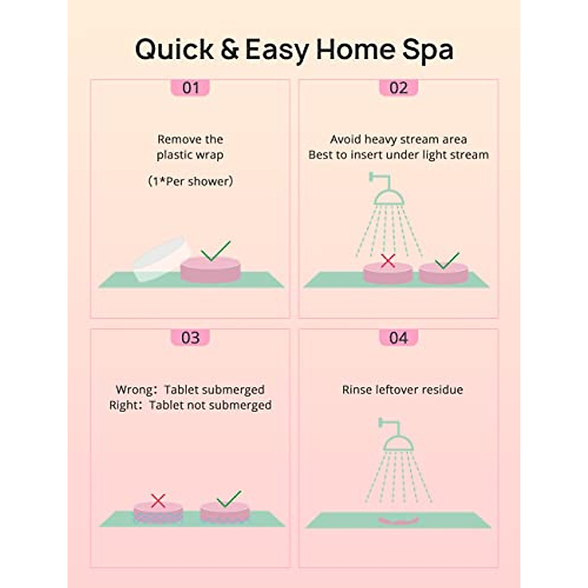 Shower Steamers Aromatherapy, 12Pcs Christmas Gifts Set for Moisturize Skin & Bubble Spa Bath, Rich in Natural Essential Oil, Ideal Gifts for Thanksgiving Day,Mother's,Birthday