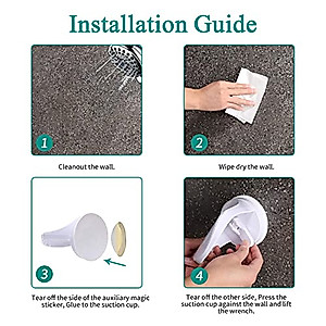 Shower Foot Rest, Plastic Bathroom Foot Rest Shower Shaving Leg Aid Foot Rest Suction Cup Step Pedicure Foot Rest for Home Hotel Bathroom Use, Foot Stand for Shower, White