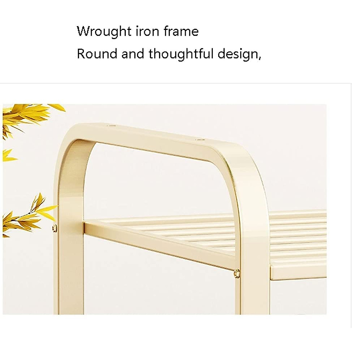 ANIIC Shoe Rack 3-Tier Metal Shoe Rack Storage Organizer Free Standing Shoe Racks Standing for Entryway Hallway Living Room Bedroom Shoe Organizer