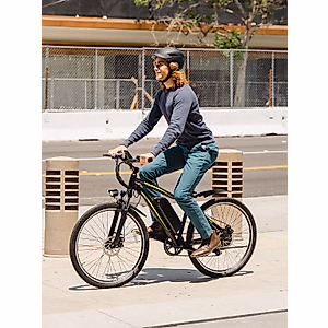 Heybike Electric Bike for Adults,750W Peak Brushless Motor,up to 40Miles,22mph Max Speed Electric Mountain Bike,480WH Removable Battery Ebike,27.5'' Tires, 7-Speed and Front Suspension