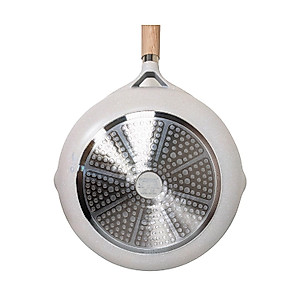 Generic Masterclass Premium Cookware Skillet Collection- 8"" Pan, 9.5"" Pan, or 11"" Pan (Light Grey Speckle, 8"" Pan), mstclasech24