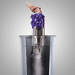 Dyson DC50 Animal Compact Upright Vacuum Cleaner, Iron/Purple - Corded