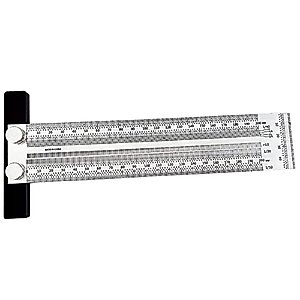 Apple&Orange 200mm Stainless Steel Marking T Square Ruler for Woodworking Scribing Line Ruler Carpenter Square Measuring Tool