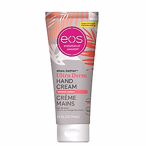 eos Shea Better Hand Cream - Coconut, Natural Shea Butter Hand Lotion and Skin Care, 24 Hour Hydration with Shea Butter & Oil, 2.5 oz, Packaging May Vary