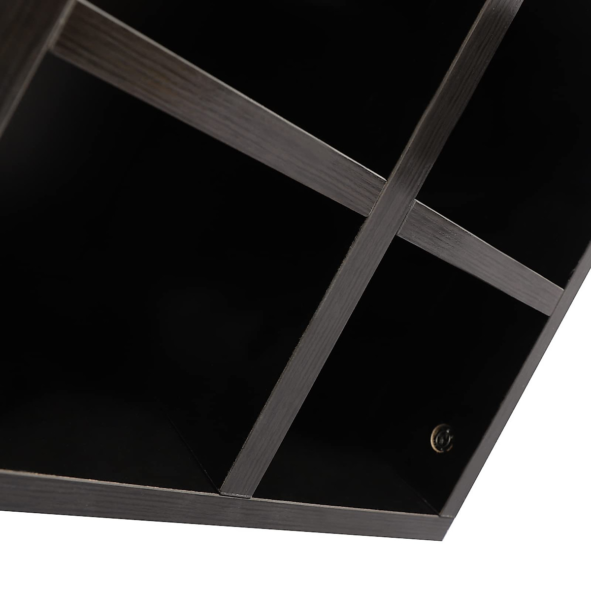 Gdrasuya10 Wine Rack Display Sets Wall Mounted, Set of 5 Wine Rack Shelves Liquor Storage Rack Wine Bottle Holder Shelf Set with Goblet Rack Multifunctional Rack (Black)