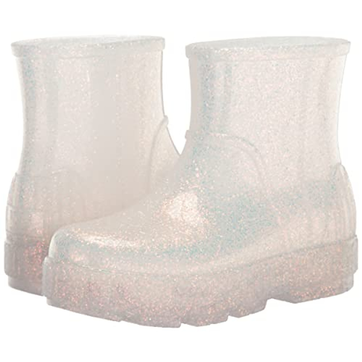 UGG Women's DRIZLITA Rain Boot, Glitter Glam, 9