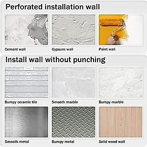 BOQORAD Aluminum Clothes Drying Rack,Wall Mounted Space-Saver,Retractable,Collapsible, Strong Load-Bearing,for Balcony,Laundry,Wardrobe,Kitchen,Parlour,Bathroom,Bedroom（Windproof Ring, Three Pole）