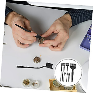 FOMIYES 3sets Razor Cleaner Brush Set Sturdy Non-shedding Brush for Shaver Razor Trimmer Cleaning Supplies 8pcs*3