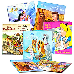 Disney Princess Board Books Super Set ~ 9 Pack Disney Princess and Disney Frozen Books for Toddlers
