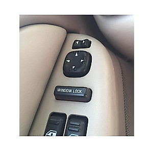 Mirror Switch Compatible with 1999-2002 Silverado 2000-2002 Suburban Sierra Tahoe Power Mirror Switch, Replace 15045085, 901-124