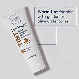 Obagi Sun Shield Tinted Sunscreen – Broad Spectrum SPF 50 Protection from the Sun – Warm Tint – 2 Pack, 2 * 3 oz