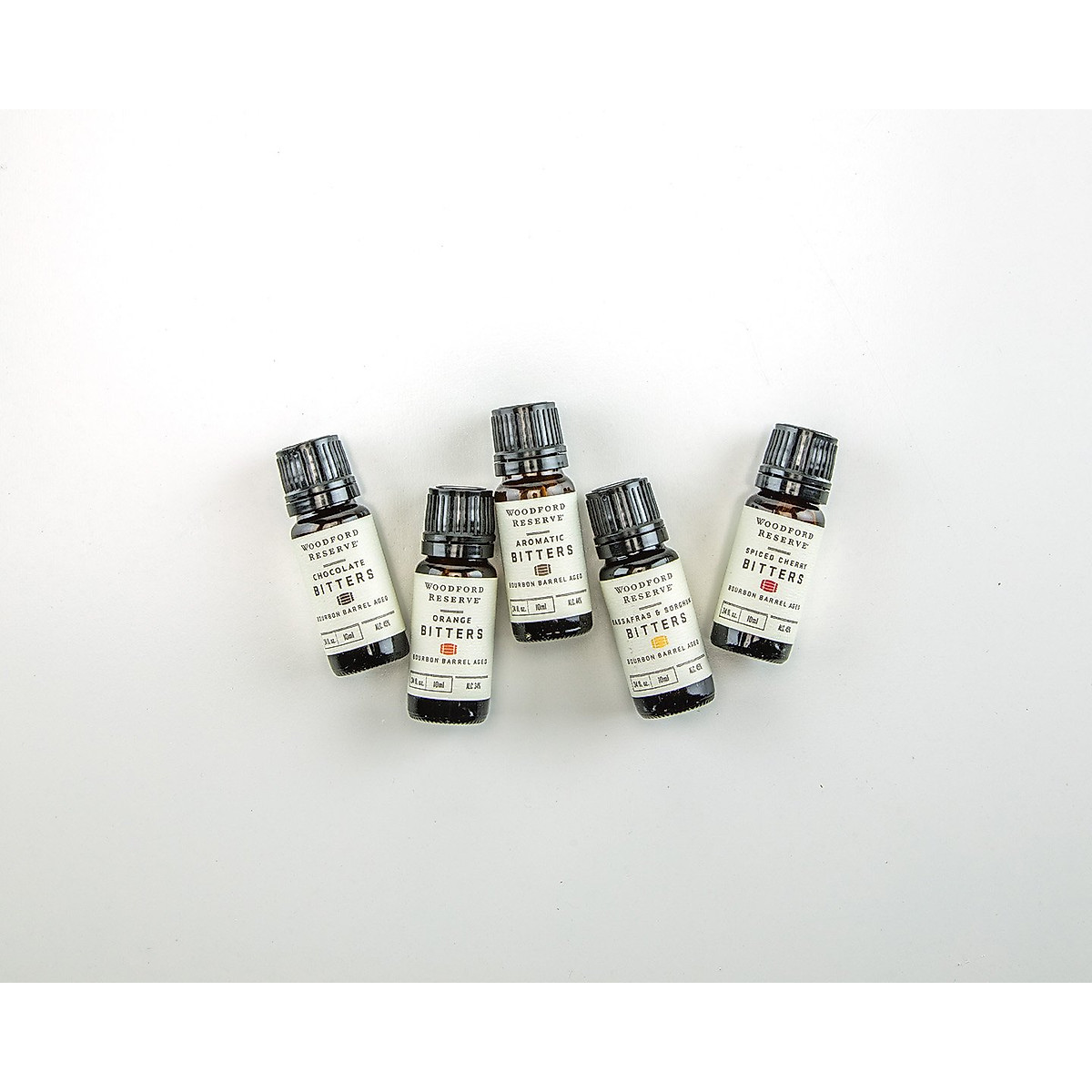 WOODFORD RESERVE® BITTERS DRAM SET – FIVE PACK (10ML EACH)