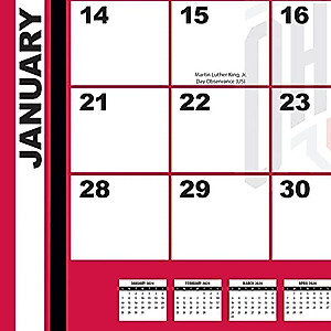 TURNER SPORTS Ohio State Buckeyes 2024 22X17 Desk Calendar (24998061494)