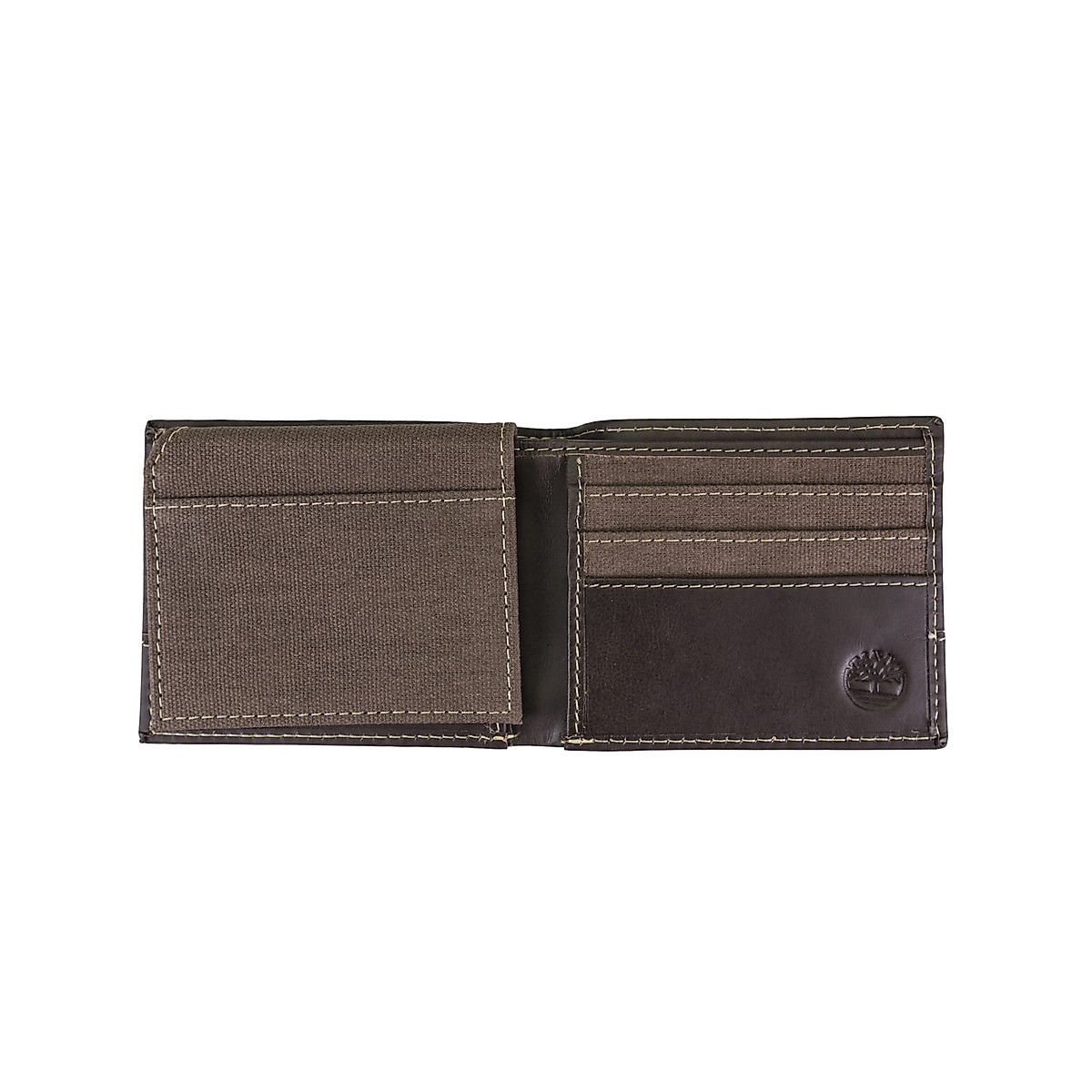 Timberland Men's Baseline Canvas Passcase, Charcoal, One Size