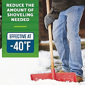 Green Gobbler 93% Pure Calcium Chloride Snow & Ice Melt Pellets | Effective at -40° | 35 lb Pail | Concrete Safe Ice Melt