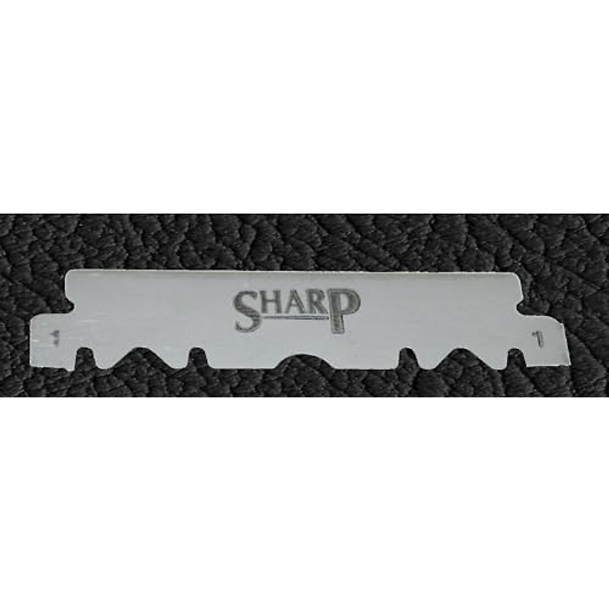 Sharp Hi-Chromium Stainless Straight Edge Barber Razor Blades for Professional Barber Razors, 100 Blades