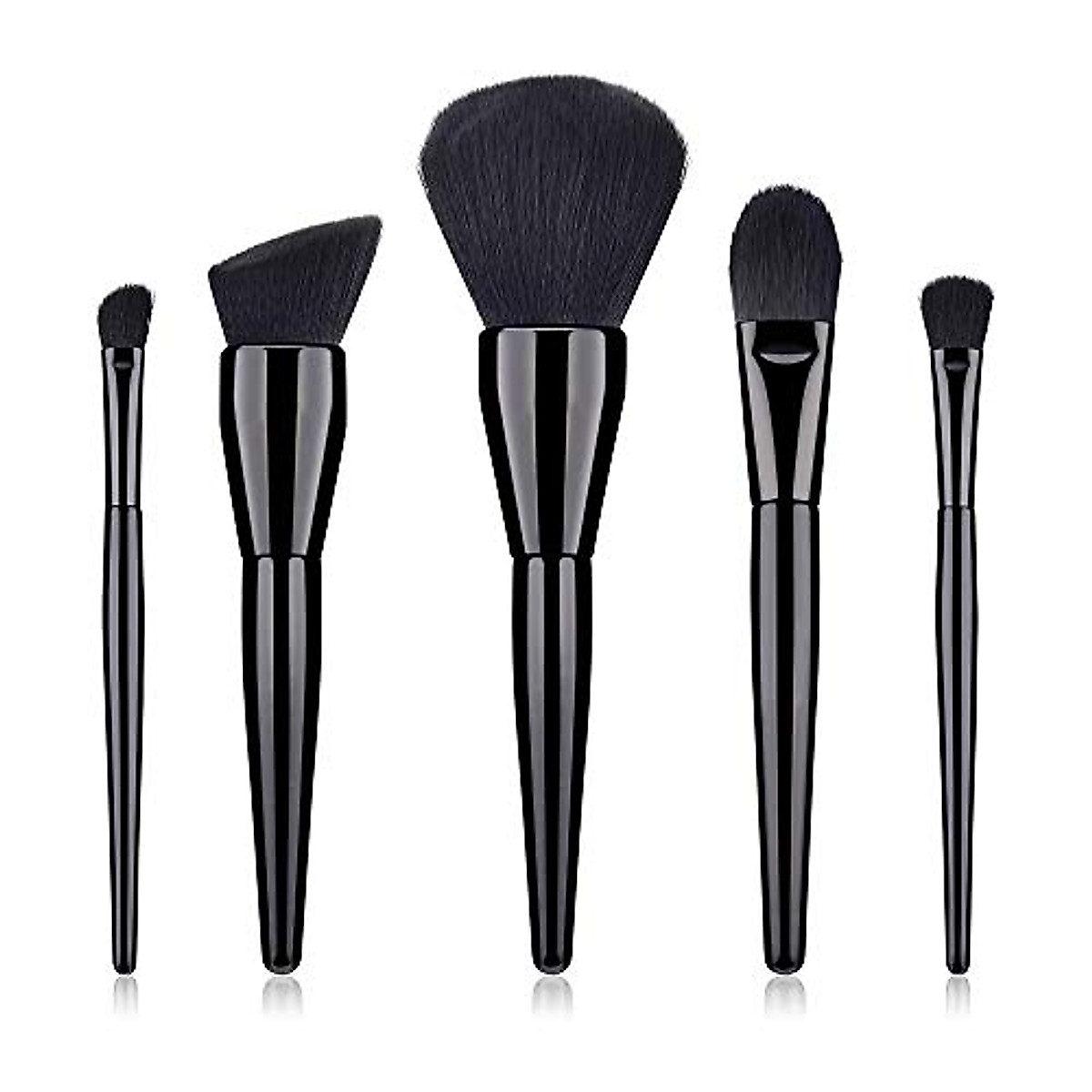 Mens Wet Hair Brush Tools Foundation Eyeshadow Makeup Brush Cosmetic Sets Wooden 5PCS Eyebrow Brush Brush The Good Place Merchandise