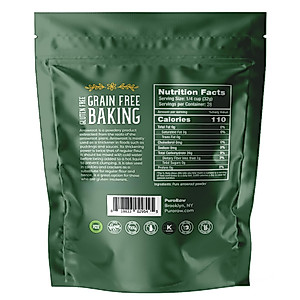 Arrowroot Starch Powder, 2lb Gluten Free, Pure Arrow Root, Paleo, Non-GMO, Batch Tested, Product of Thailand, 2 Pounds, By PuroRaw