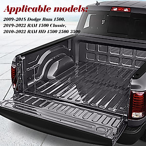 Vepagoo Tailgate Assist Shock Struts Damper Soft Open 43301 fit for 2009-2018 Dodge Ram 1500, 2019-2022 RAM 1500 Classic, 2010-2022 RAM HD 1500 2500 3500.