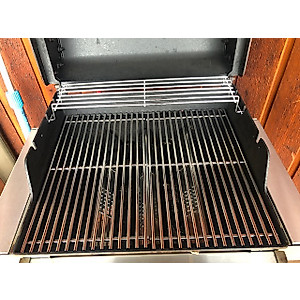 Hisencn 69866 Warming Rack for Weber Spirit I & II 200 Series with Up Front Control, for Weber Spirit E210 S210 E220 S220 Weber GS4 Spirit II Grill, 21.5 inch Grill Rack for Weber Spirit 2 Grill,67026